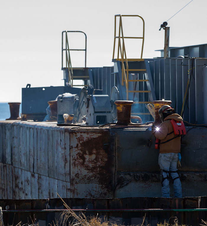 Marine Services | Barge Repair | VLS